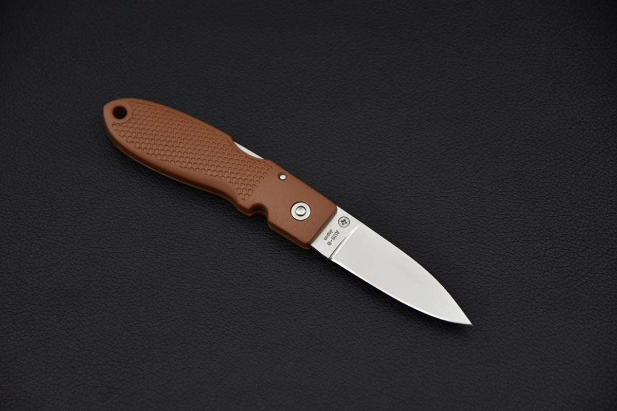 MOKI Coupe Folding Knife (Cocoa Brown) — Stay Sharp