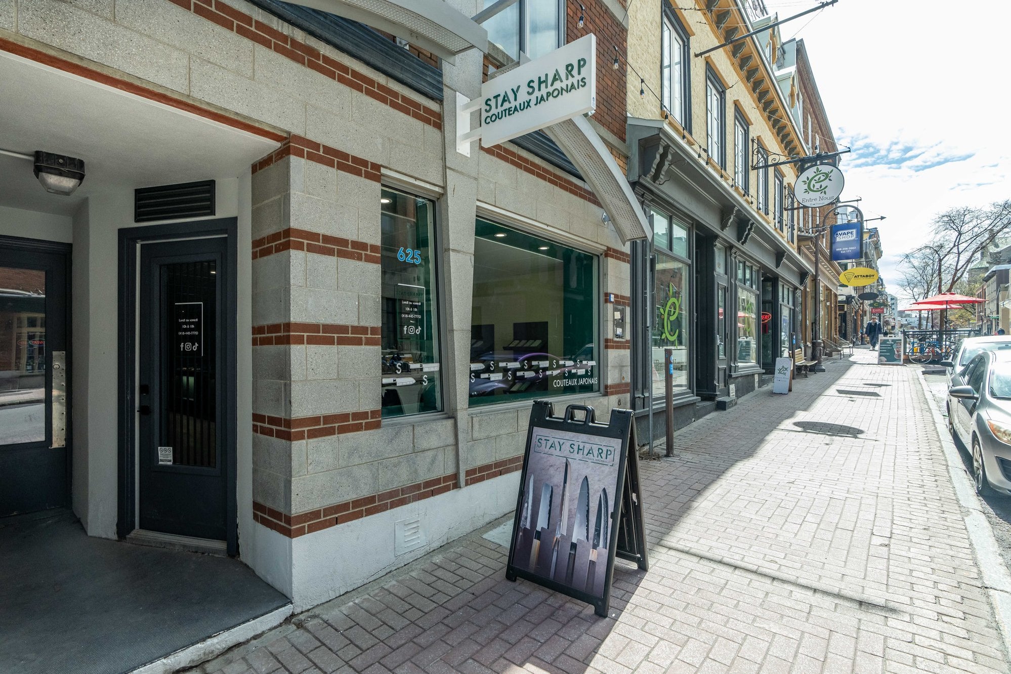 Boutique de couteaux japonais à Québec — Stay Sharp