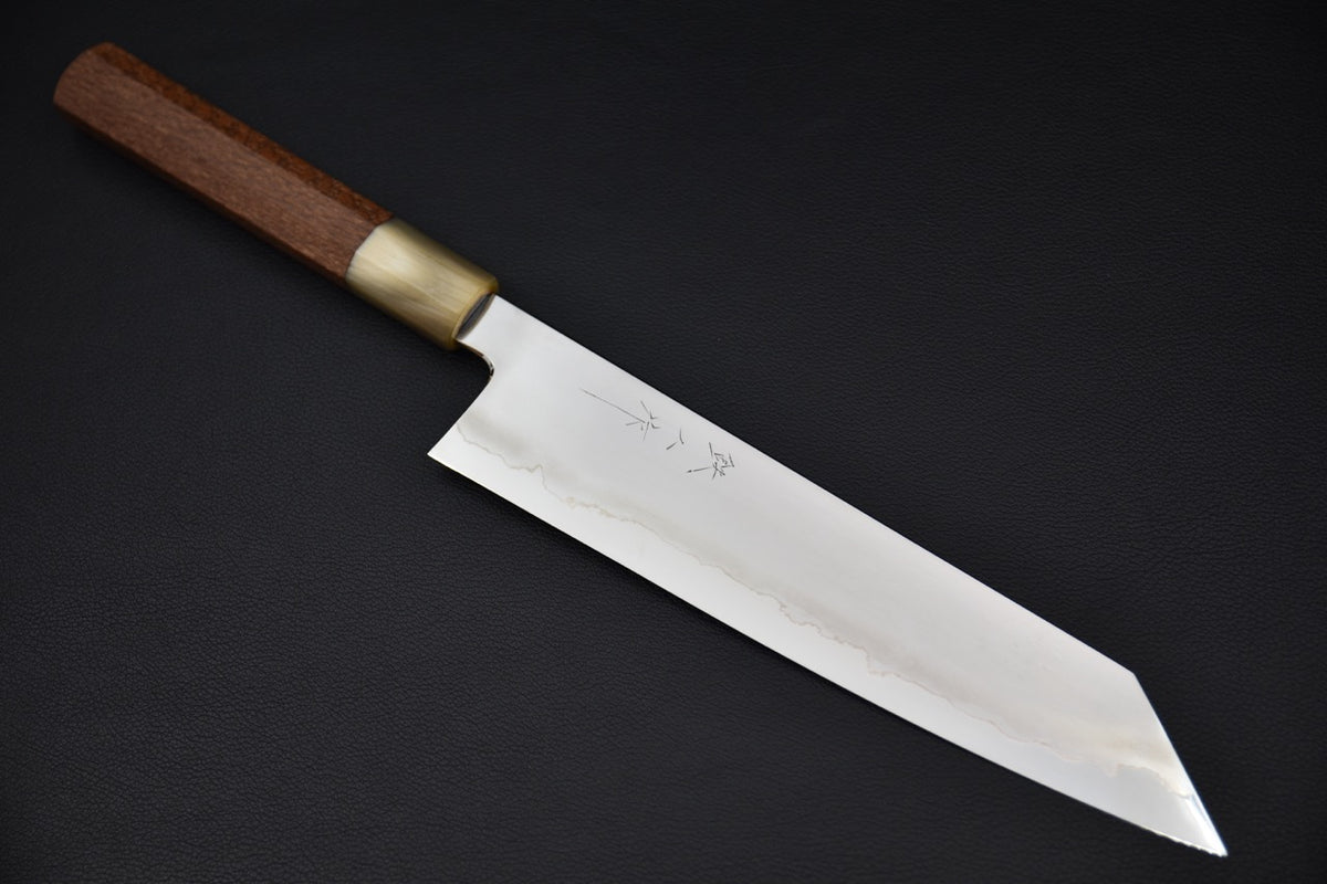 Tetsujin Ginsan Ukiba Kiritsuke Gyuto 240mm Lacewood — Stay Sharp