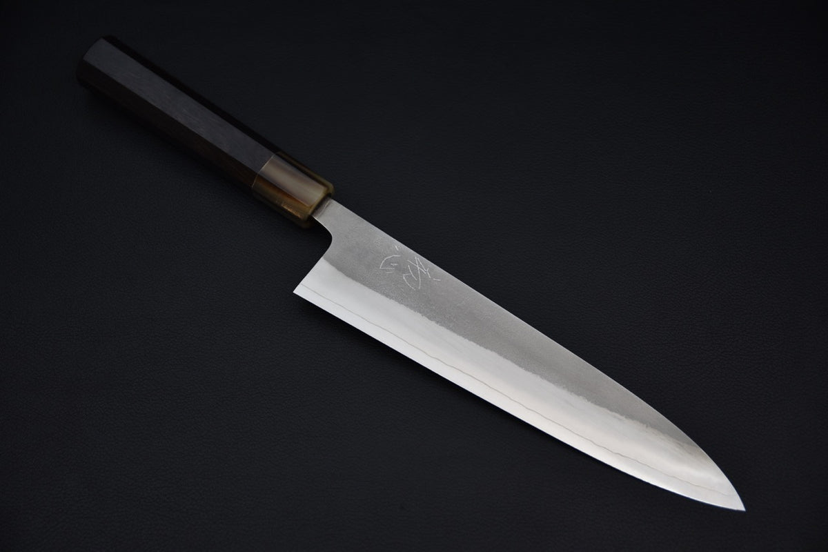 Yoshikane SKD Nashiji Gyuto 210mm Ebony — Stay Sharp